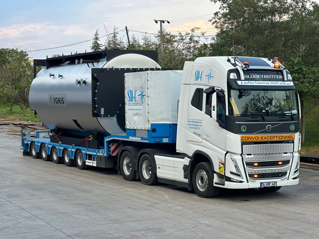 SD-C Haulage - Steam Boiler Transport