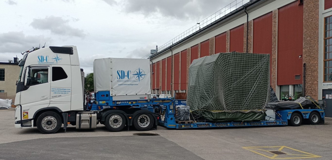 SD-C Haulage - CNC Machine Transport